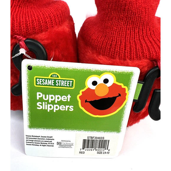 Sesame Street | Shoes | Sesame Street Elmo Puppet Slippers Shoes Padded ...